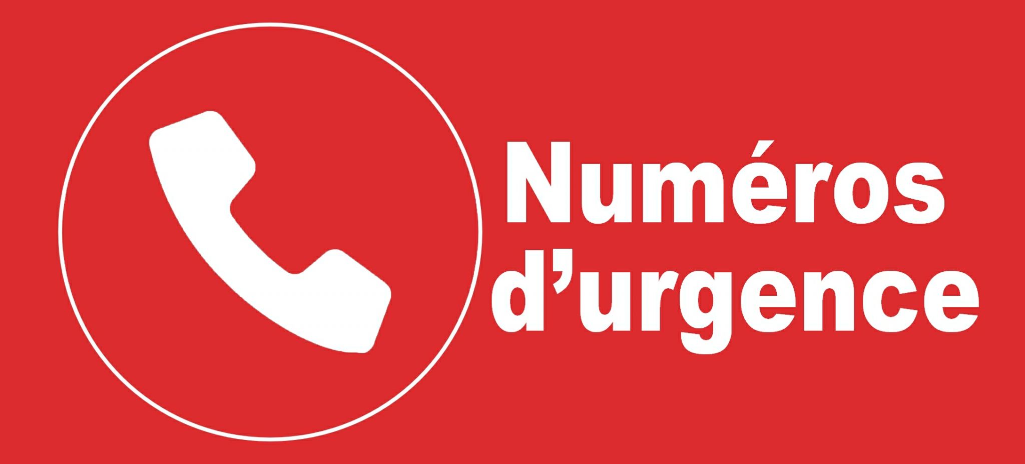 Les numéros d’urgence - Commune de Vezins